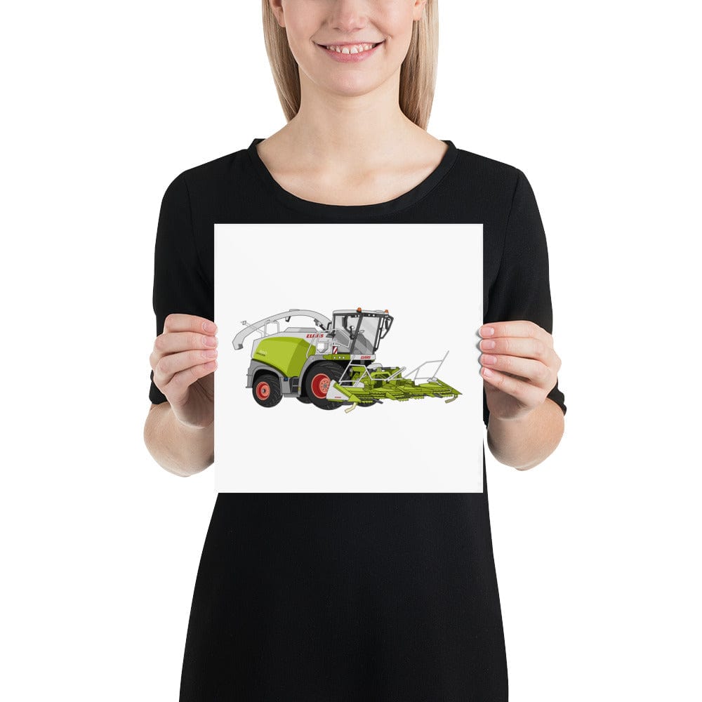 Class Jaguar 860 Forage Harvester Poster – The Tractors Mugs Store