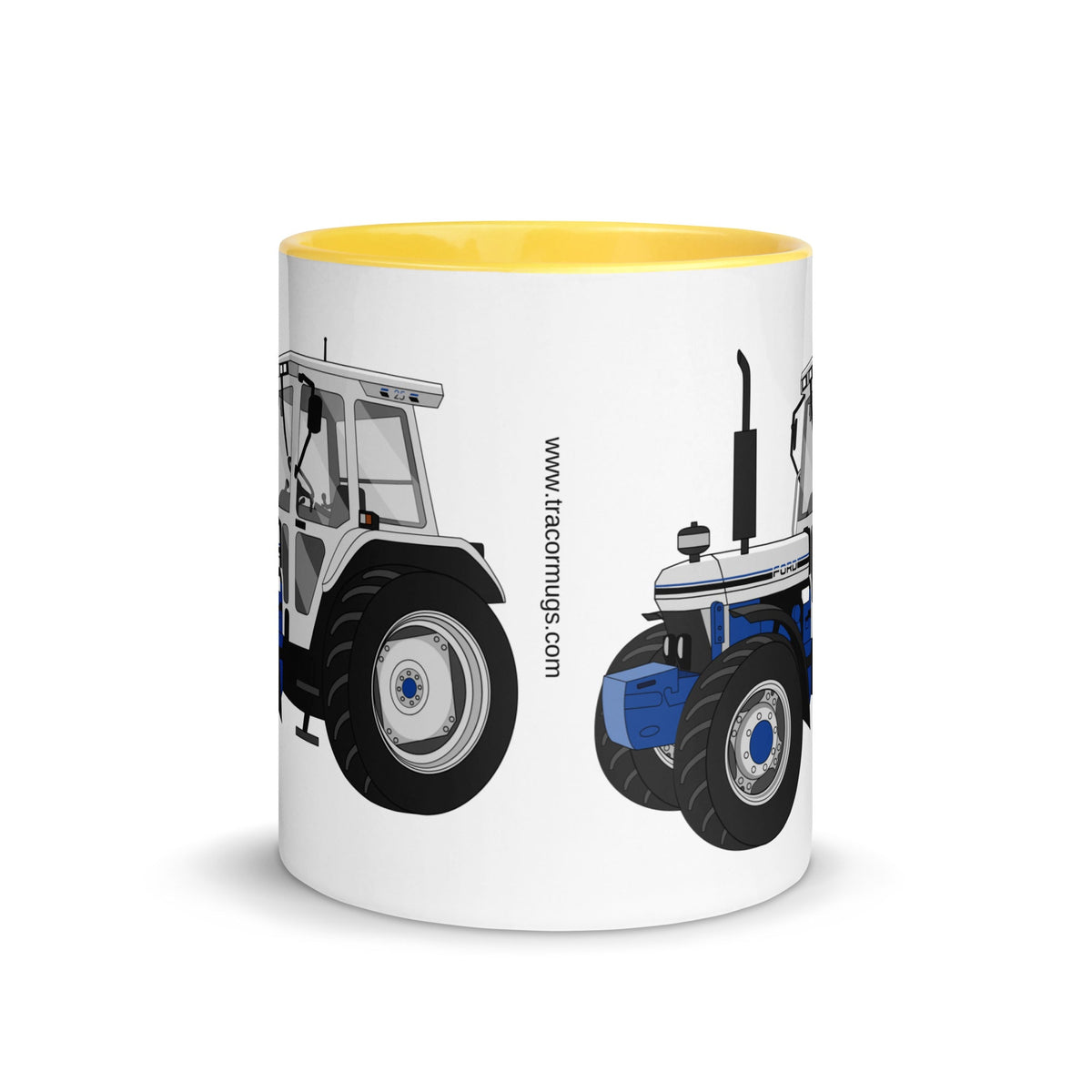 Ford 7810 Ford 7810 Jubilee Edition SilverTractor | Mug with Color Ins ...